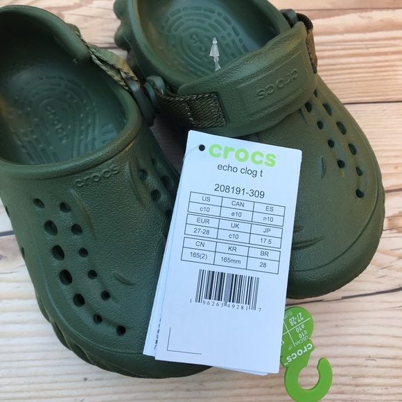 CROCS | Shoes | Crocs Echo Clog Toddler | Poshmark